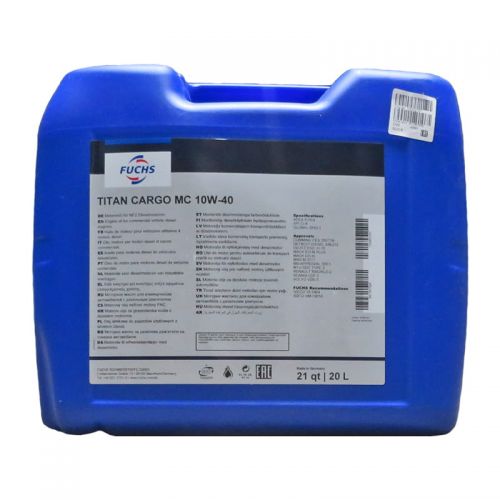 FUCHS TITAN CARGO MC SAE 10W-40 | 20L | 01030